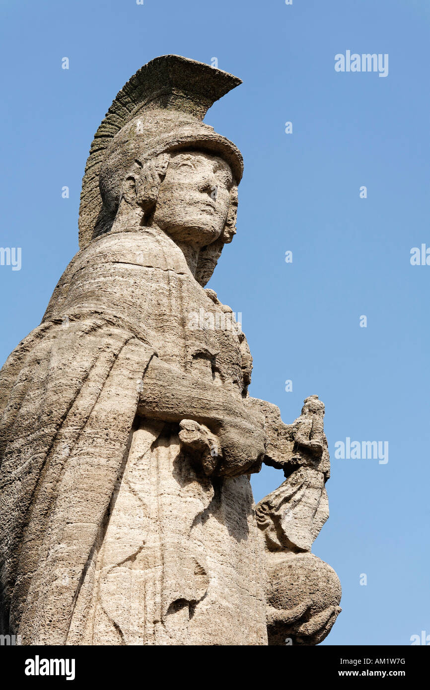 Pallas Athene sculpture, Munich, Bavaria, Germany Stock Photo - Alamy