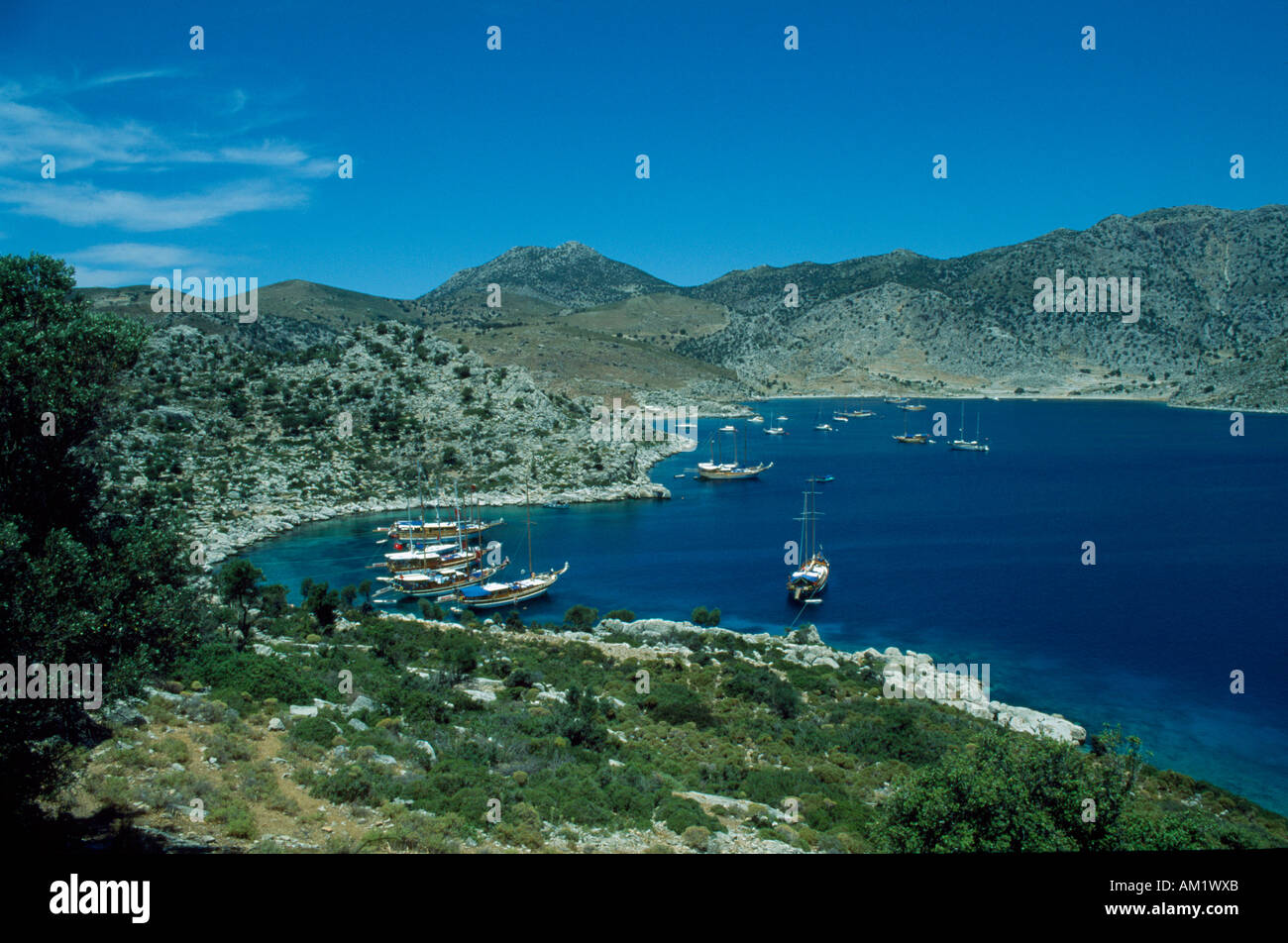 TURKEY Agean Coast Marmaris Stock Photo - Alamy
