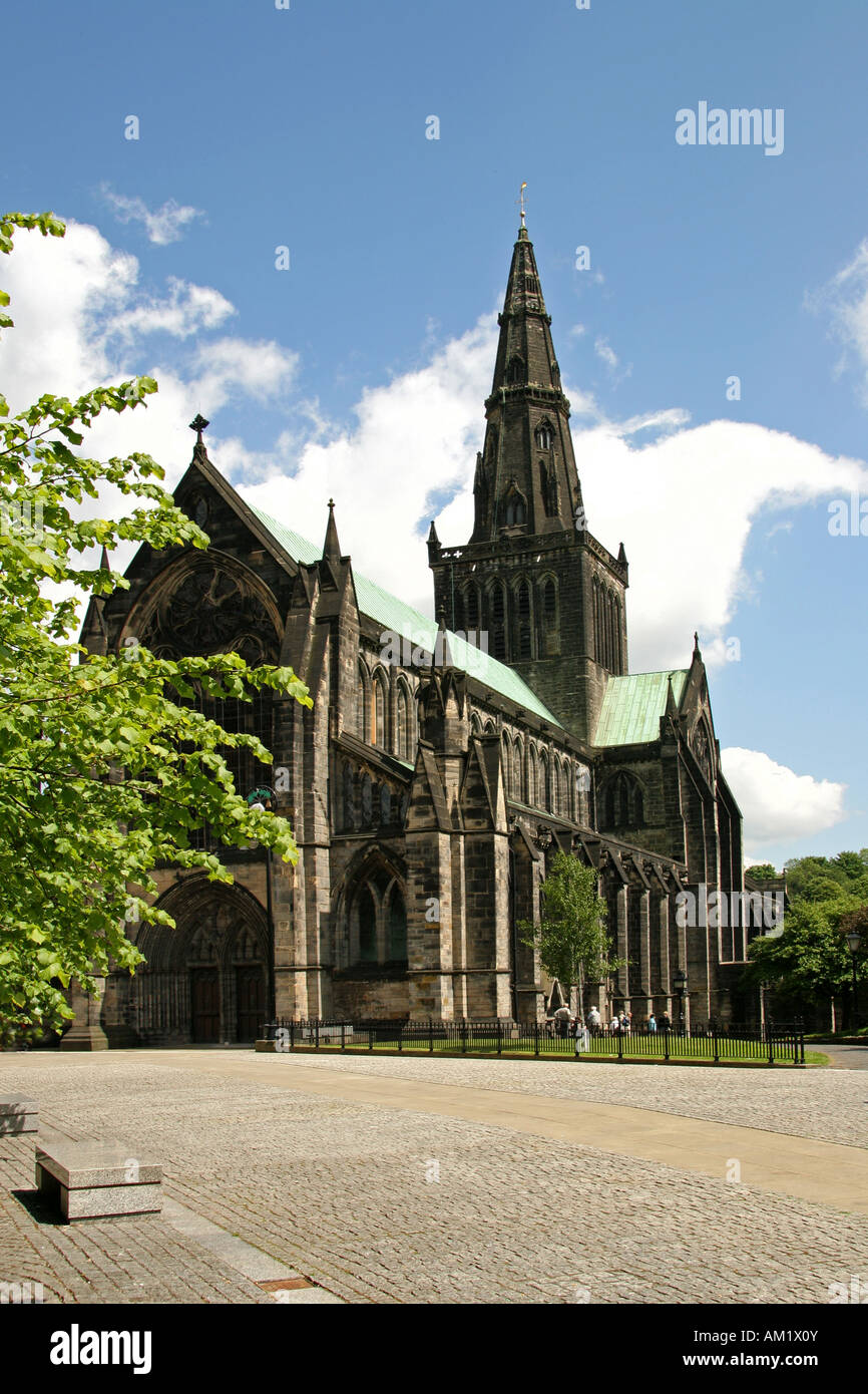 Glasgow Cathedral High Street Glasgow Scotland Stock Photo - Alamy