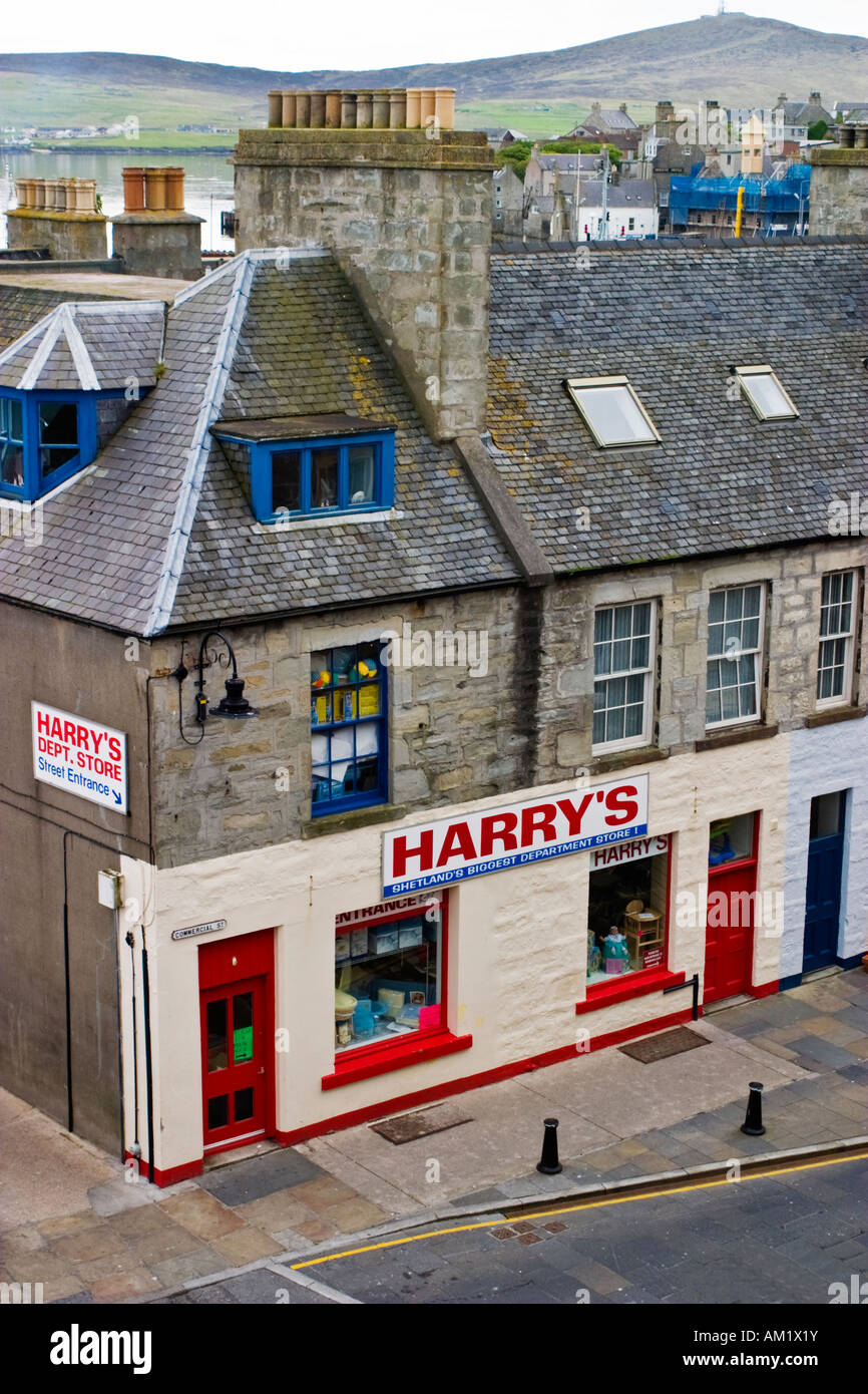 Old stone house lerwick hi-res stock photography and images - Alamy