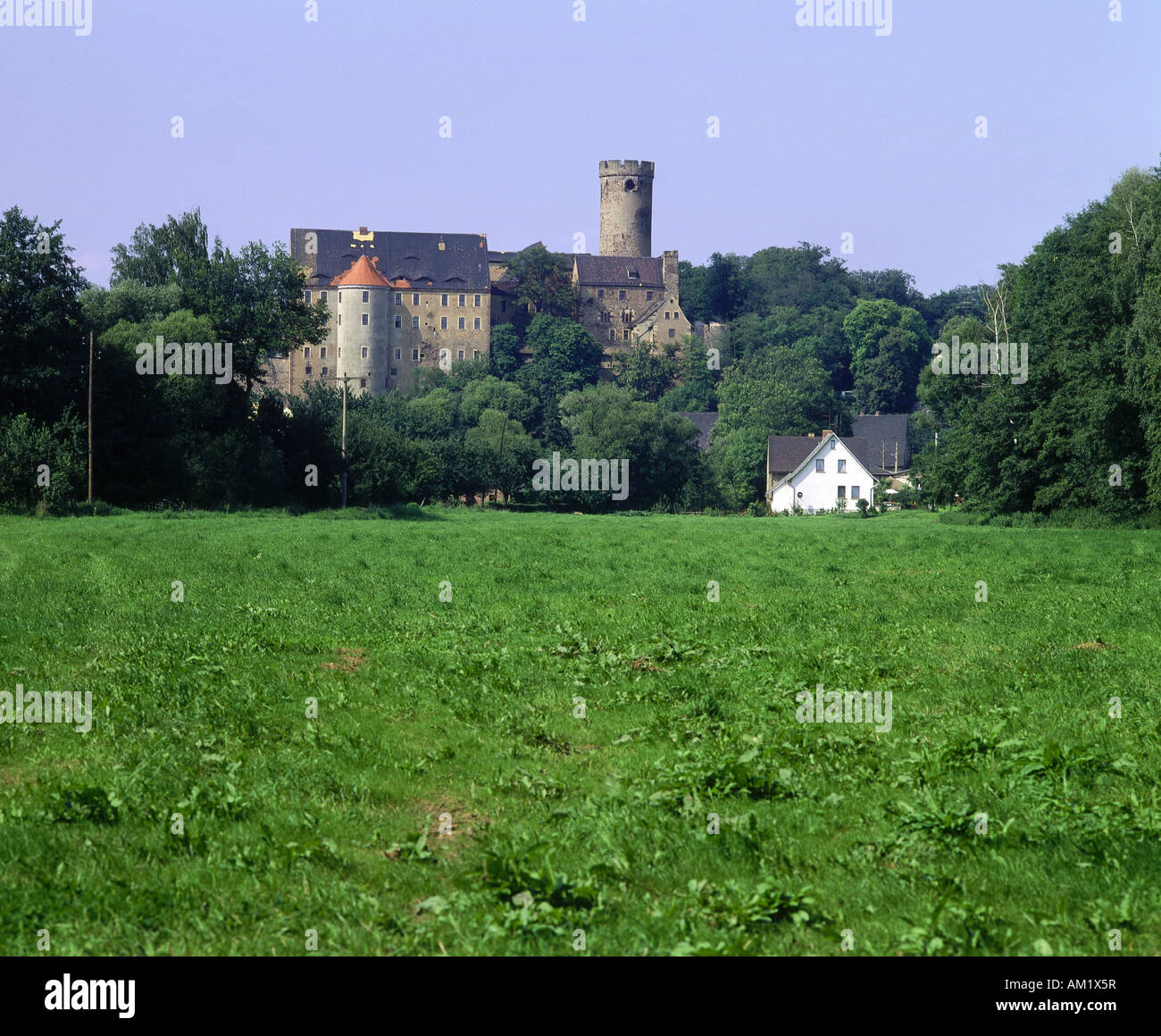 geography / travel, Germany, Saxony, Geithain, castle Gnandstein, 1228/ ...