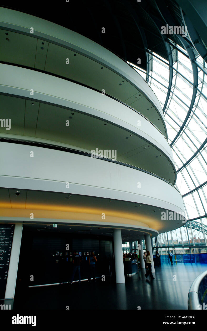 The Sage Centre Interior Gateshead England Stock Photo - Alamy