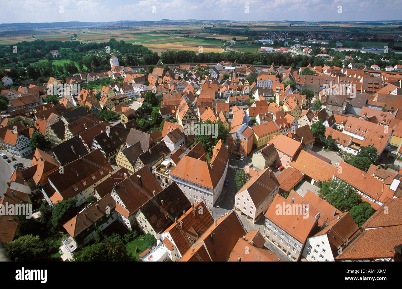 Noerdlingen, Swabia, Bavaria, Germany Stock Photo - Alamy