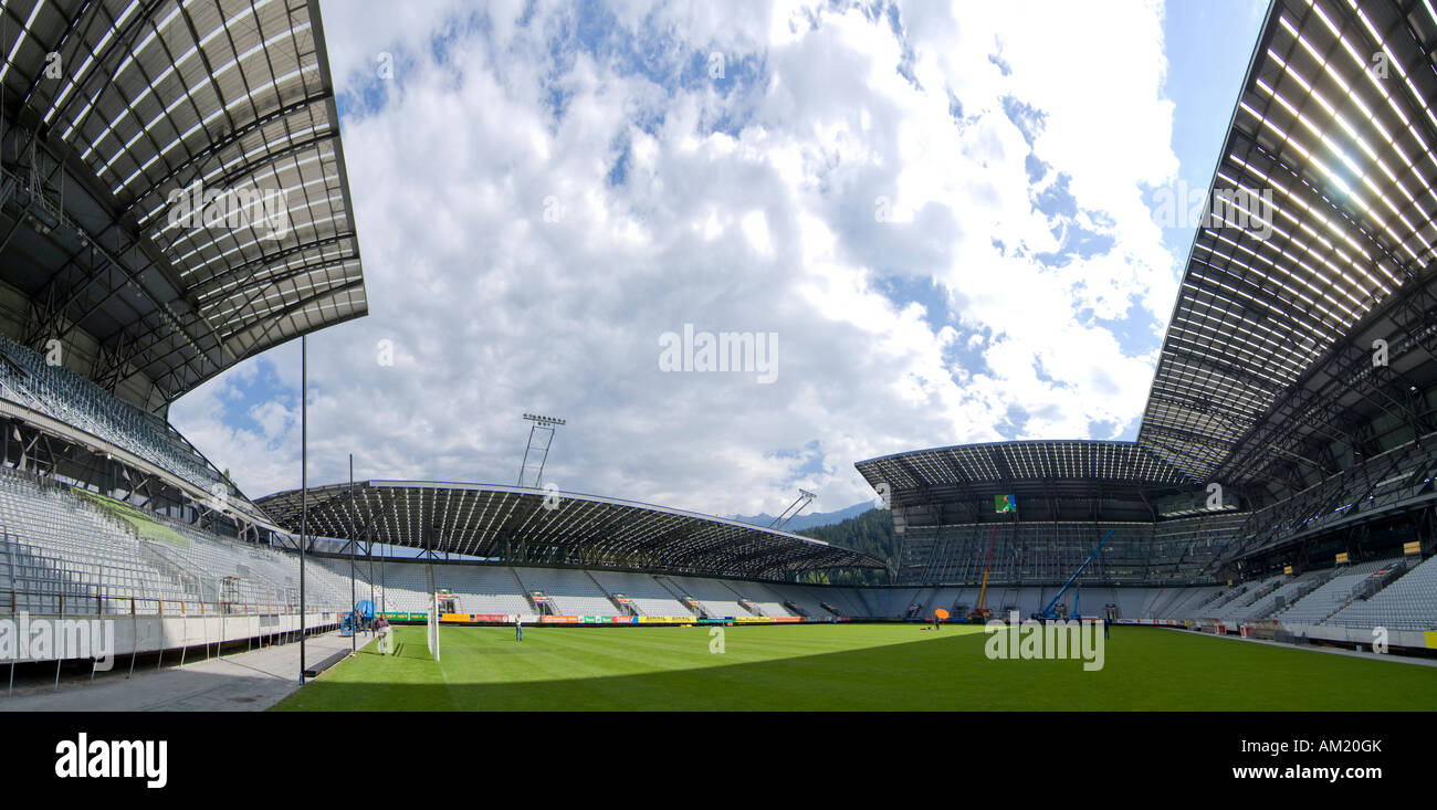 Tivoli stadium, venue of the soccer EM 2008, Innsbruck, Tyrol, Austria ...