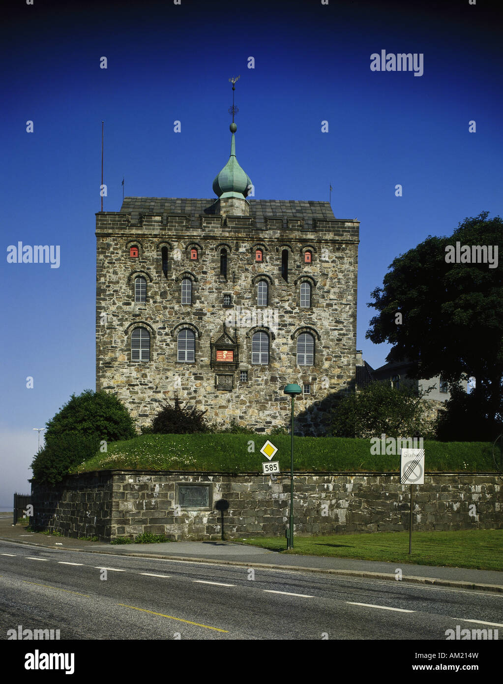 geography / travel, Norway, Bergen, buildings, Rosenkrantz Tower ...