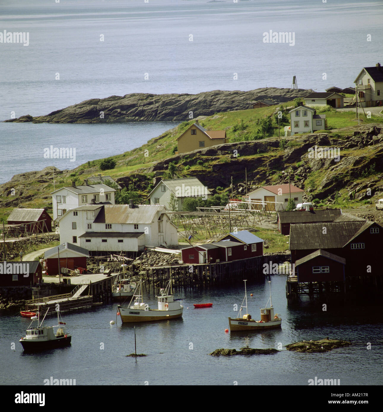 geography / travel, Norway, Lofoten, Southern Moskenes, colonies ...