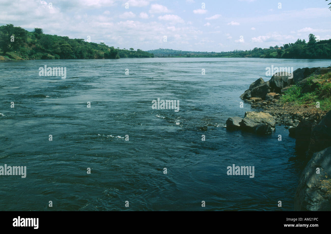 UGANDA Jinga River Stock Photo - Alamy