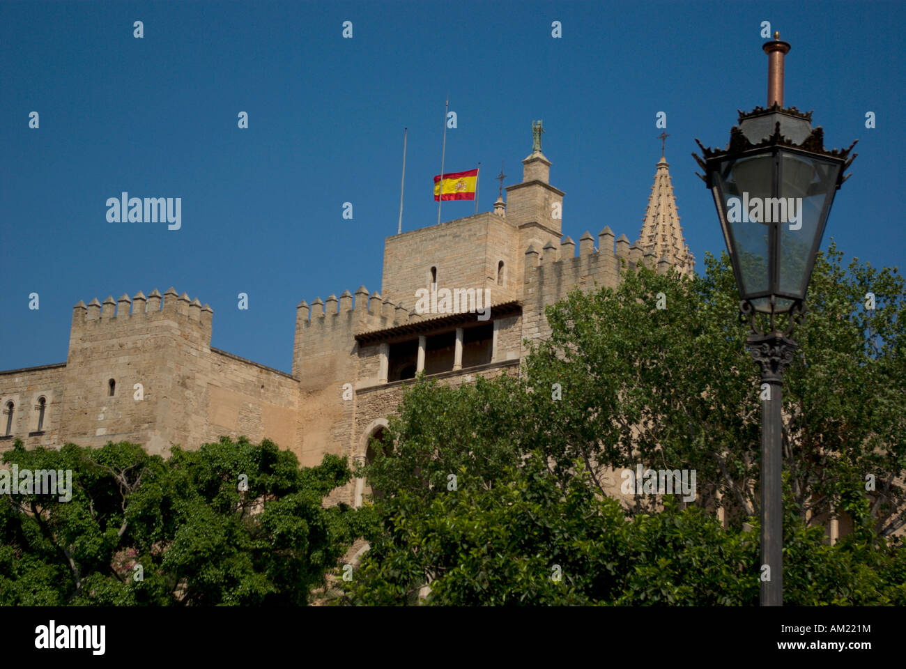 Palace of Almudain from 13th century just next to Le Seu Cathedral in ...