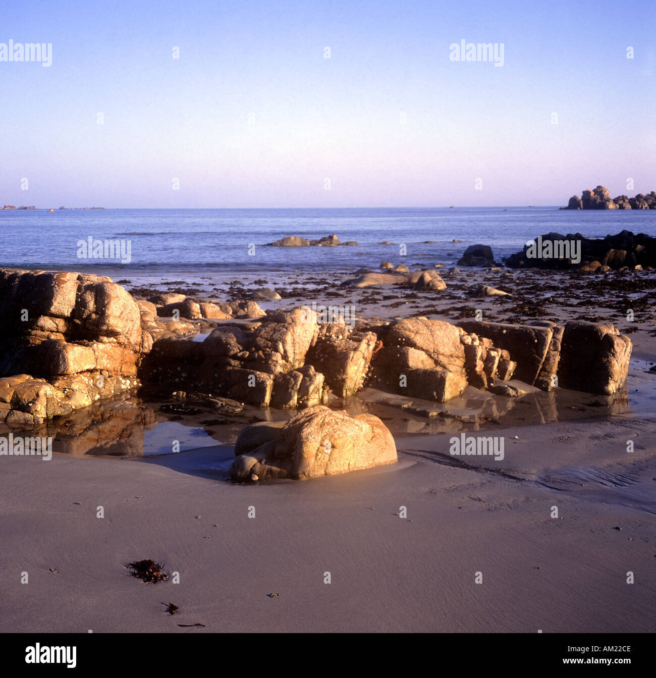 france brittany cote d armour cote de granit rose pointe de chateau ...