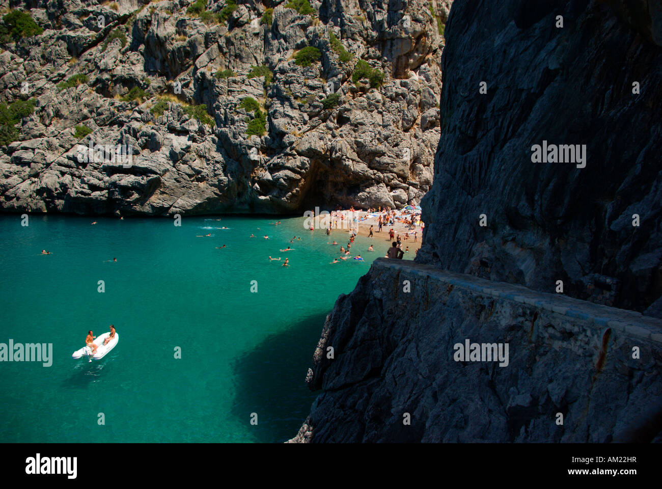 Sa calobra beach north mallorca hi-res stock photography and images - Alamy