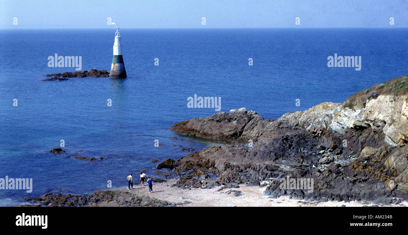 france brittany emerald coast le val andre Stock Photo - Alamy