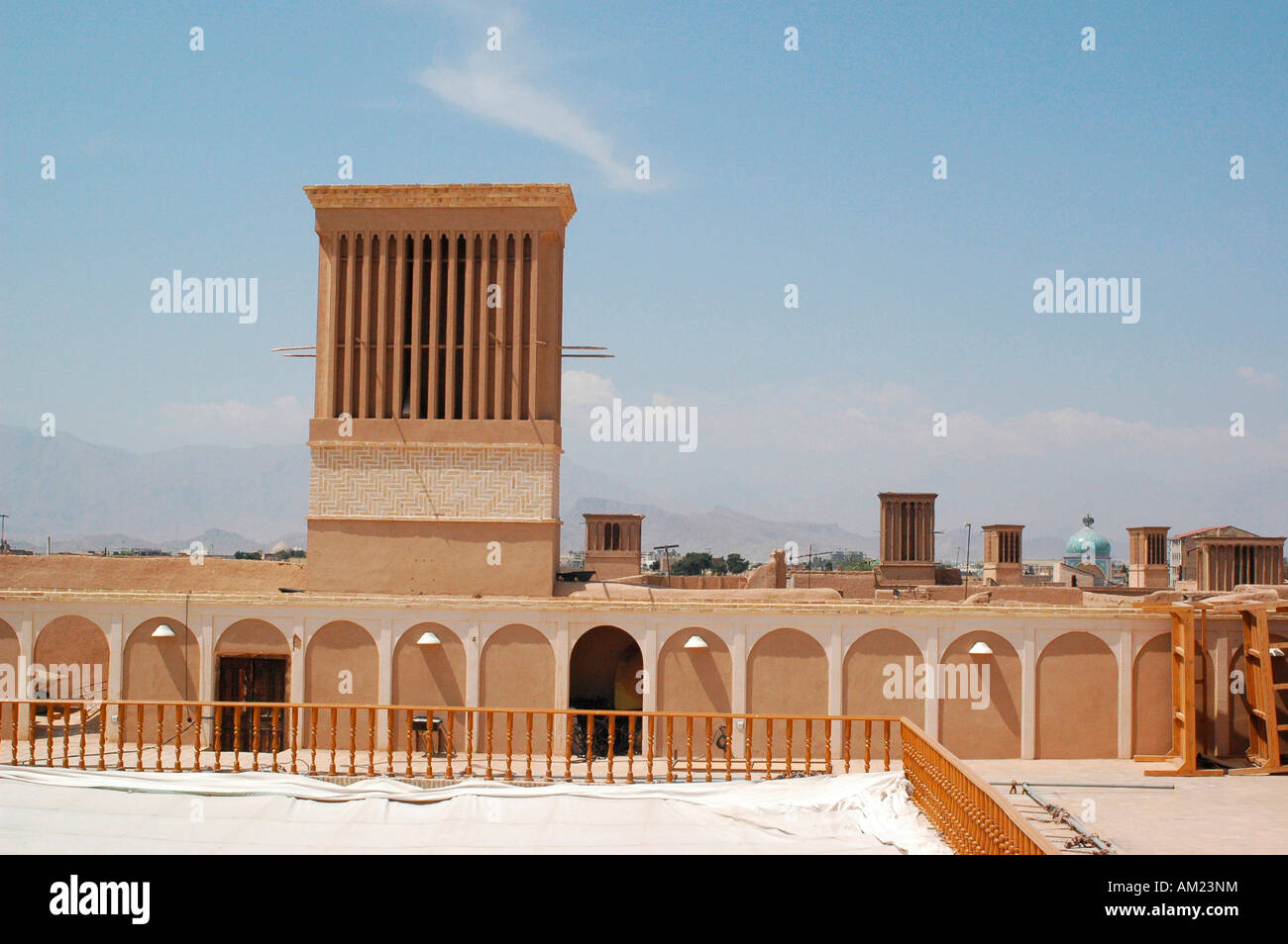 Windcatcher in YAZD Iran Stock Photo - Alamy