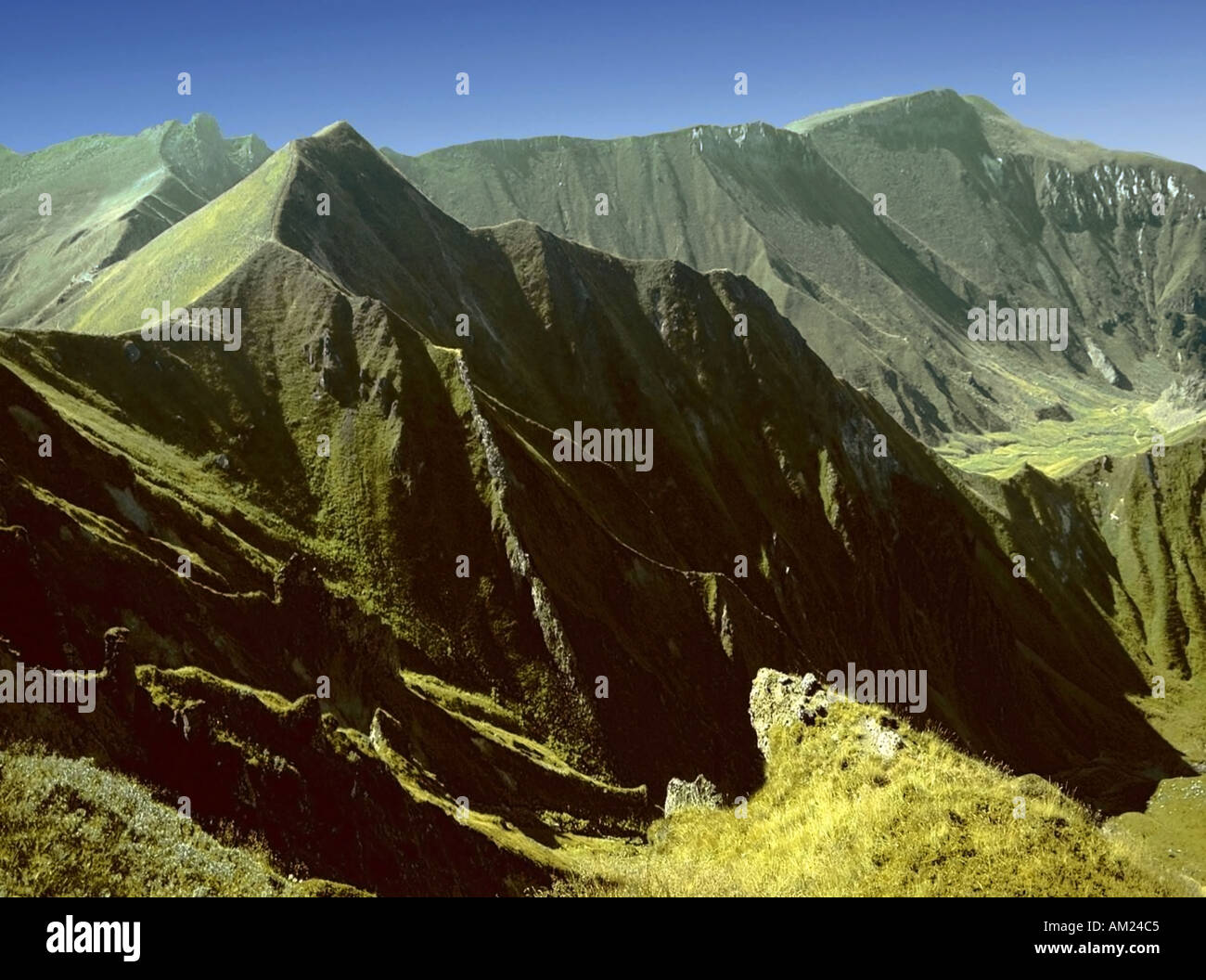 france massif central auvergne puy de sancy Stock Photo - Alamy