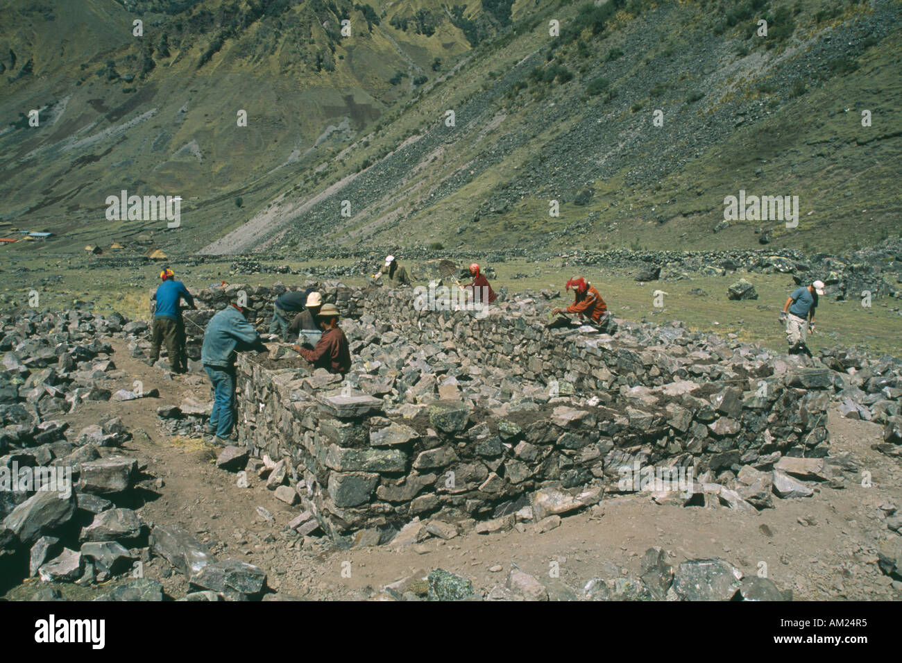 PERU Cusco Cancha Cancha Stock Photo - Alamy