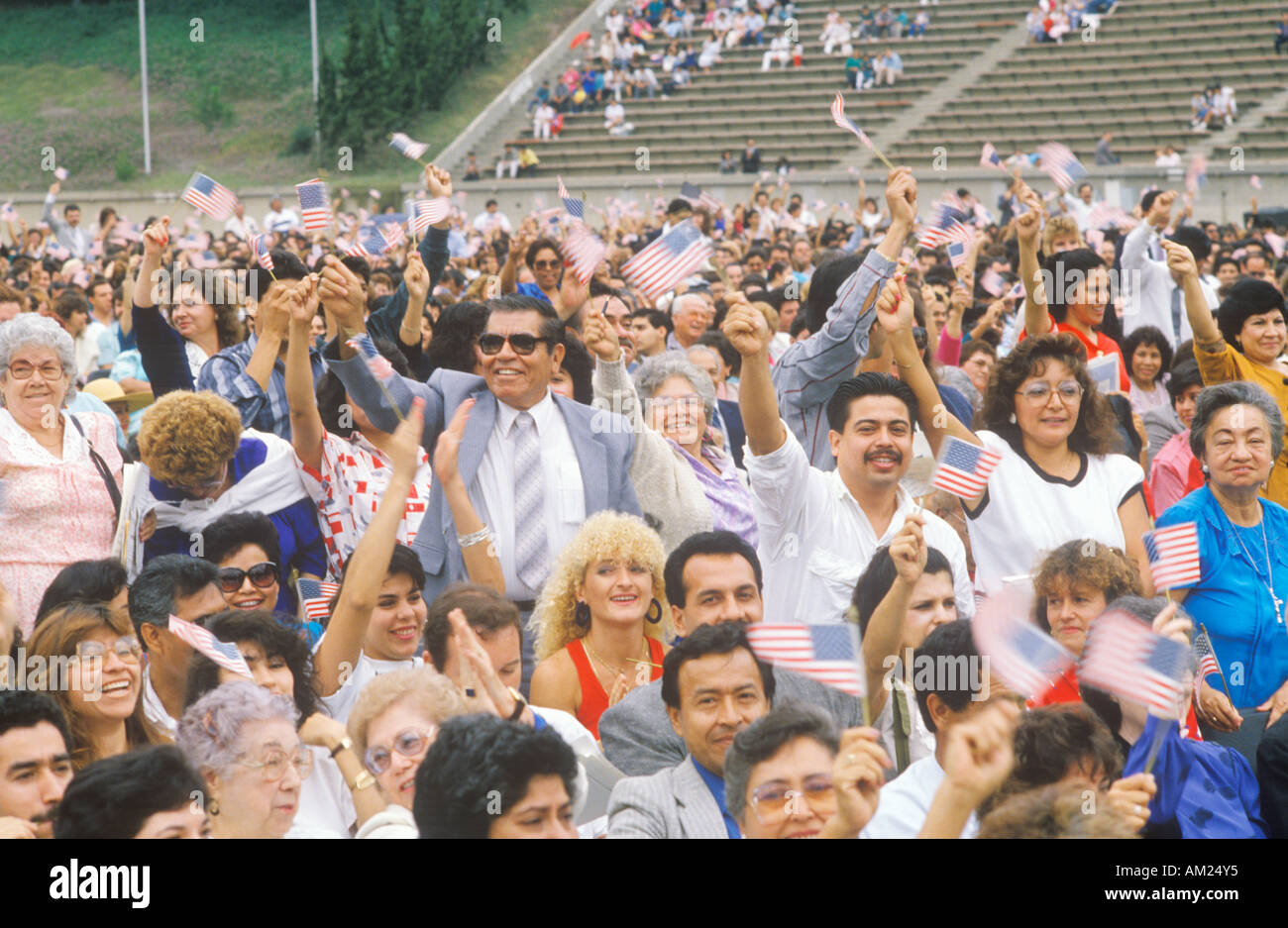 Americans pledge their allegiance hi-res stock photography and images ...
