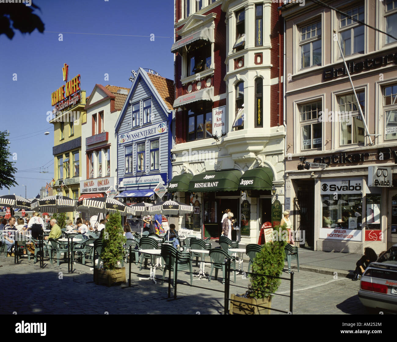 geography / travel, Norway, Bergen, street scenes, pedestrian precinct ...