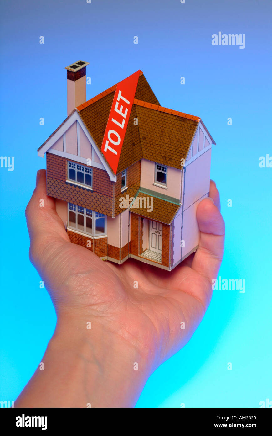 To let sign house toy hi-res stock photography and images - Alamy