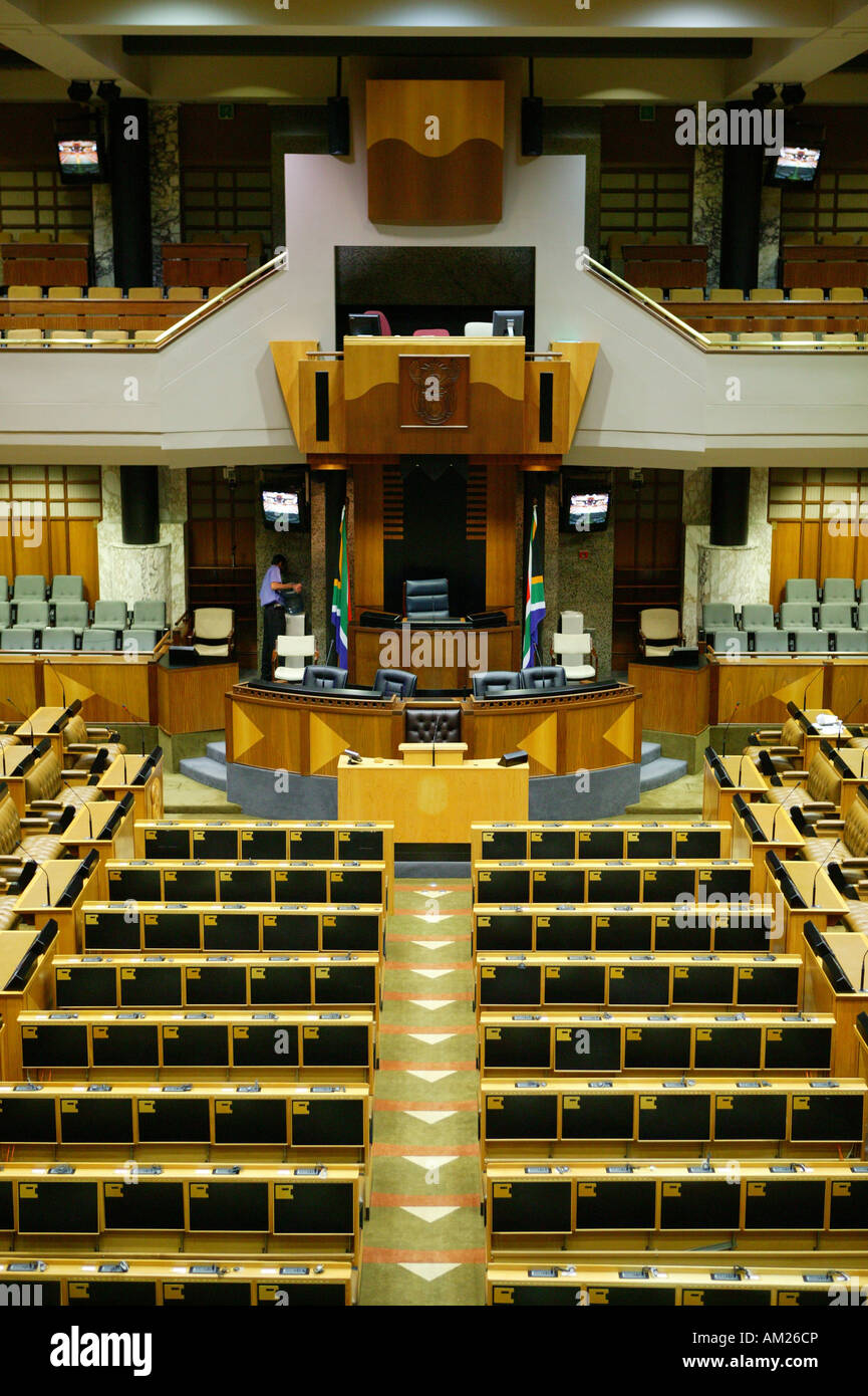 Part of the big Parliament hall, Cape Town, South Africa Stock Photo ...