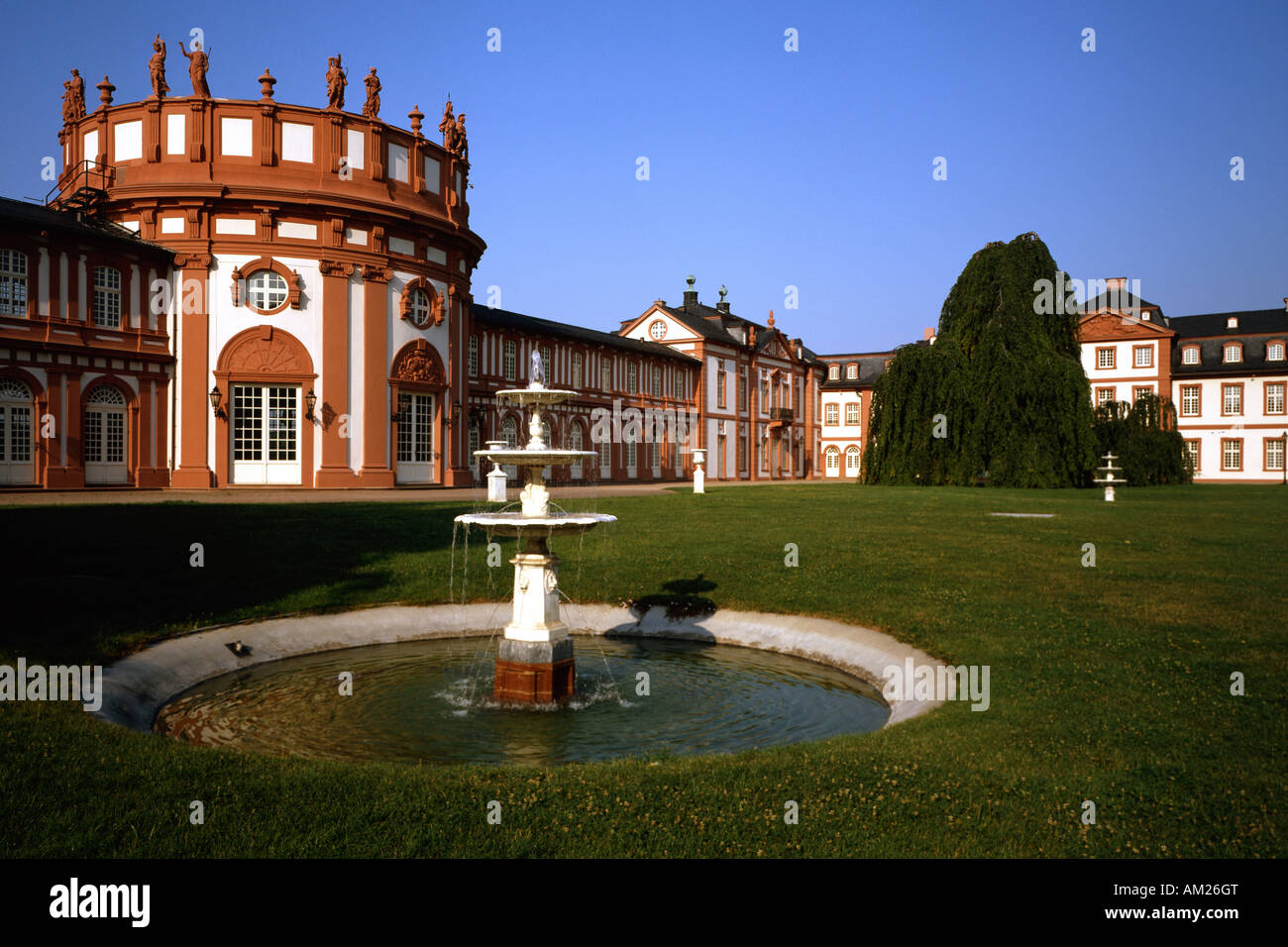 geography/travel, Germany, Hesse, Wiesbaden, castles, Biebrich Castle ...