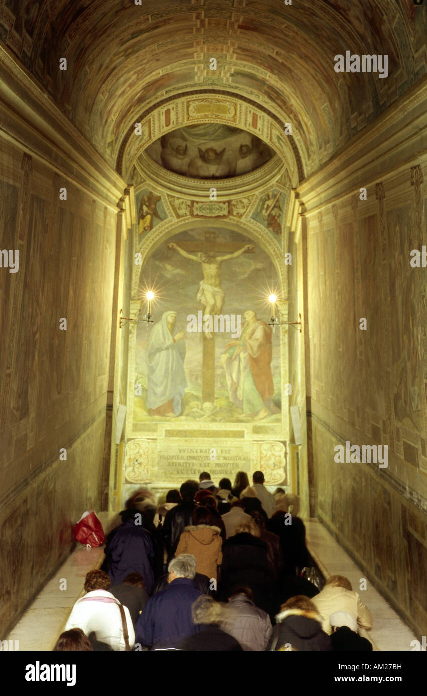 Scala santa rome hi-res stock photography and images - Alamy
