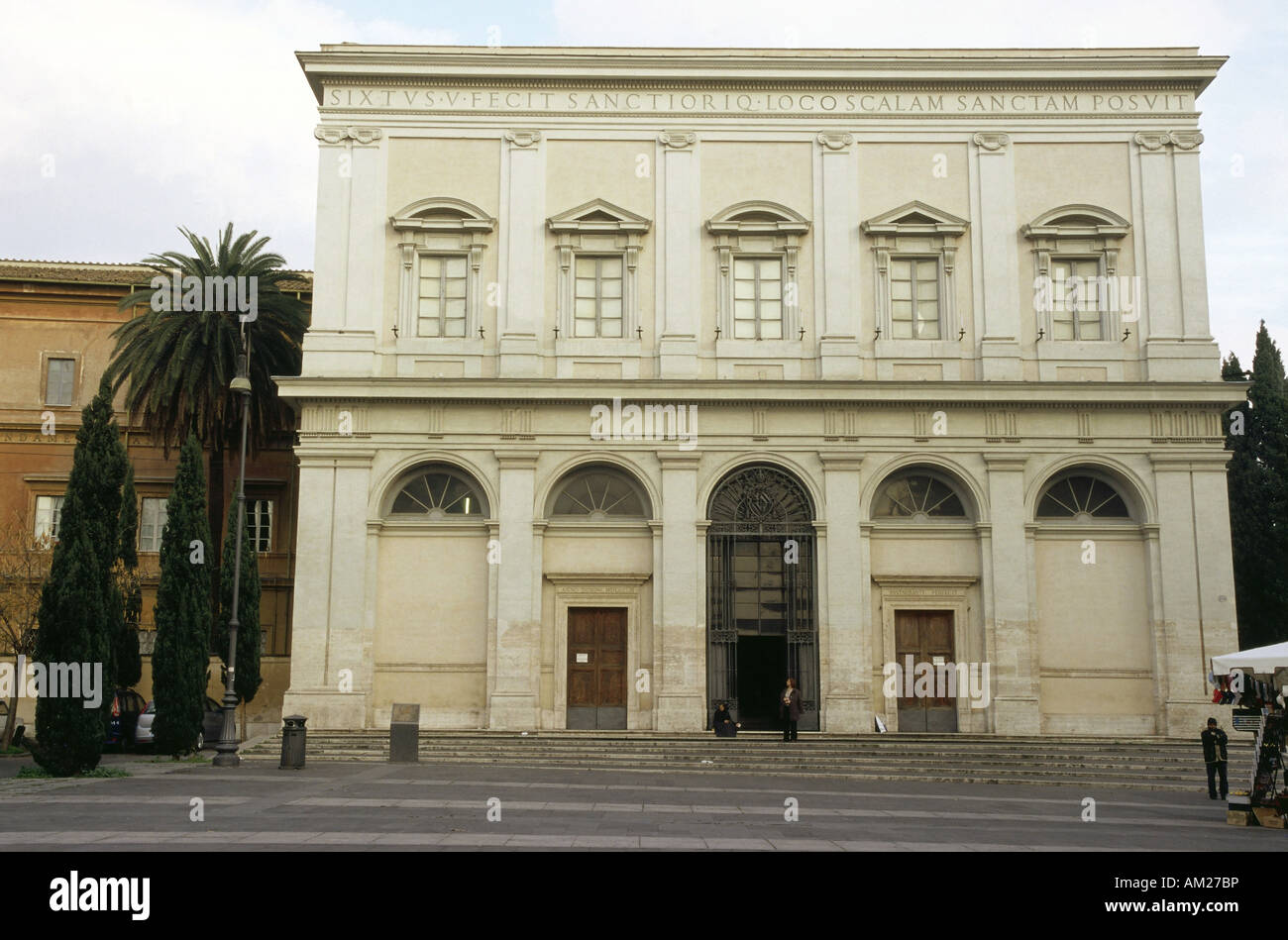 Scala santa rome hi-res stock photography and images - Alamy