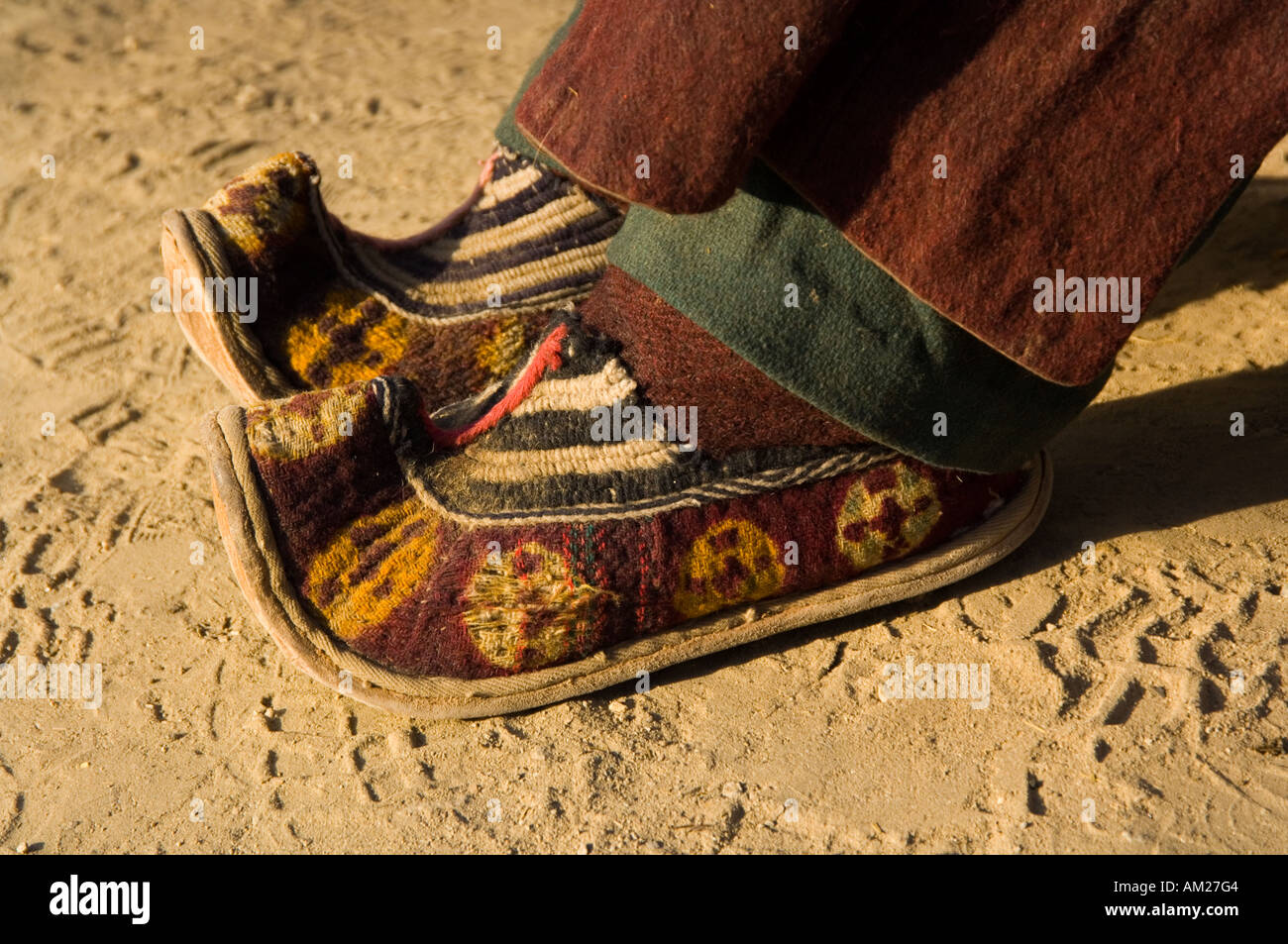 Ladakhi shoes hi-res stock photography and images - Alamy