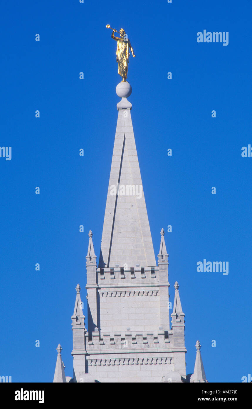Mormon Temple in Salt Lake City Utah Stock Photo - Alamy