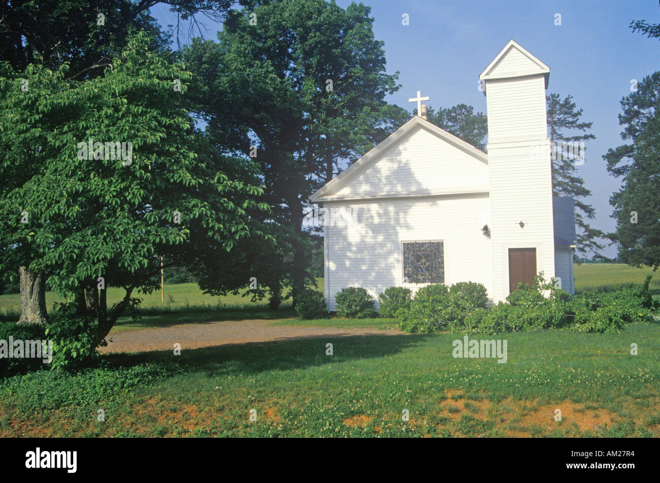 A church in Virginia Stock Photo - Alamy
