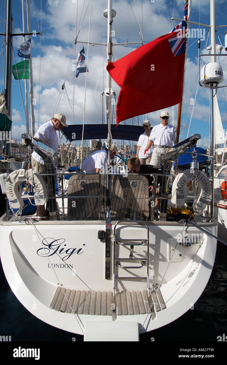 Yacht sailing arc race sail yachting hi-res stock photography and ...