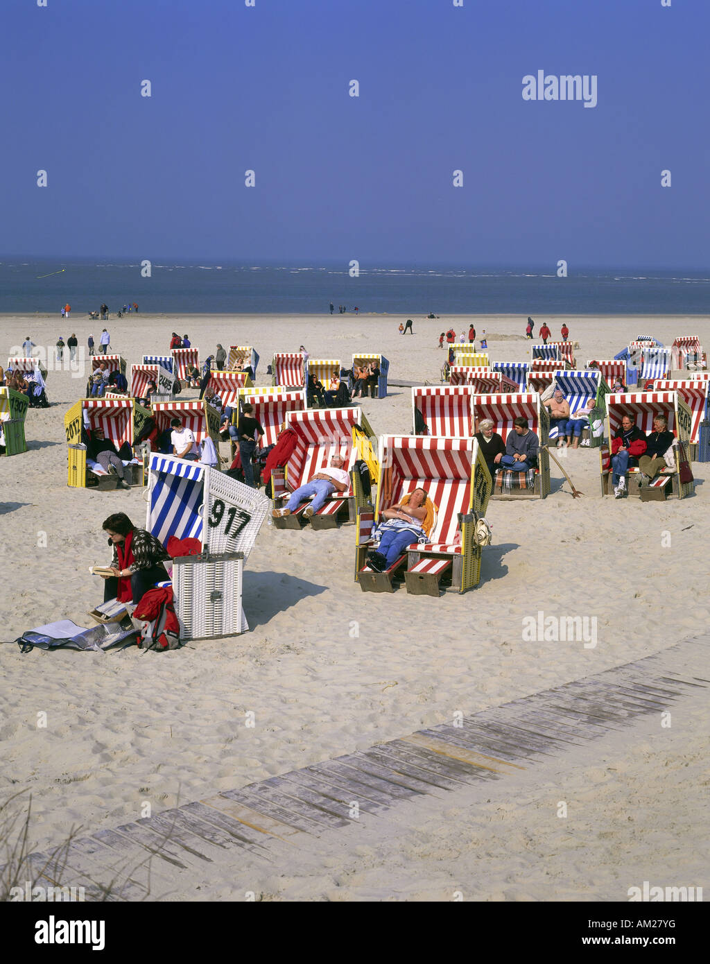 geography / travel, Germany, Lower Saxony, Langeoog, beaches, sandy ...