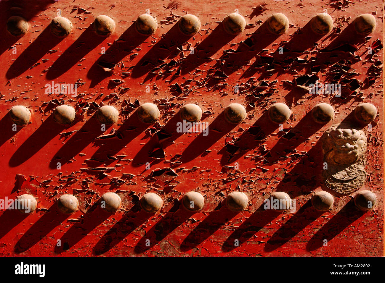 Door Northern Entrance The Forbidden City Beijing P R of China Stock ...