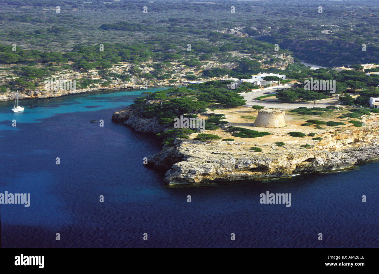Llucmajor Llucmayor Lluchmayor Aerial View Mallorca Majorca Spain ...