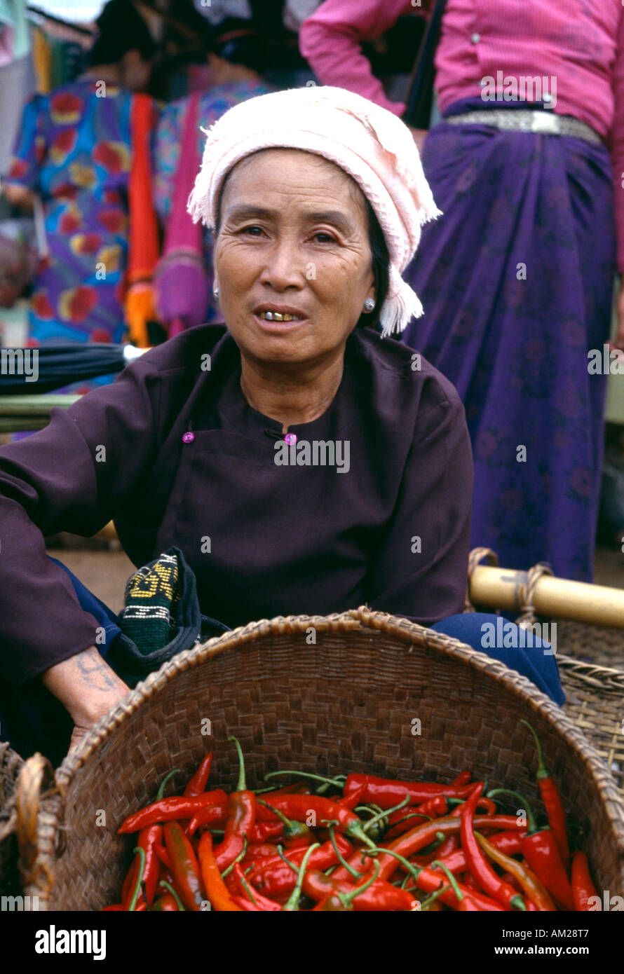 CHINA Yunnan Menghun Stock Photo - Alamy