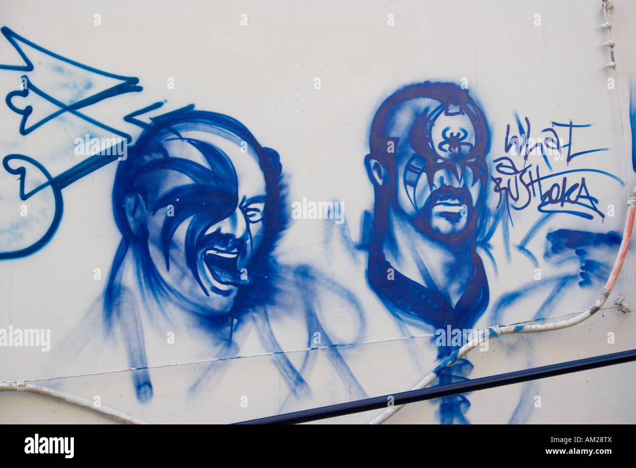 Photograph of graffiti in Naples, Italy Stock Photo - Alamy