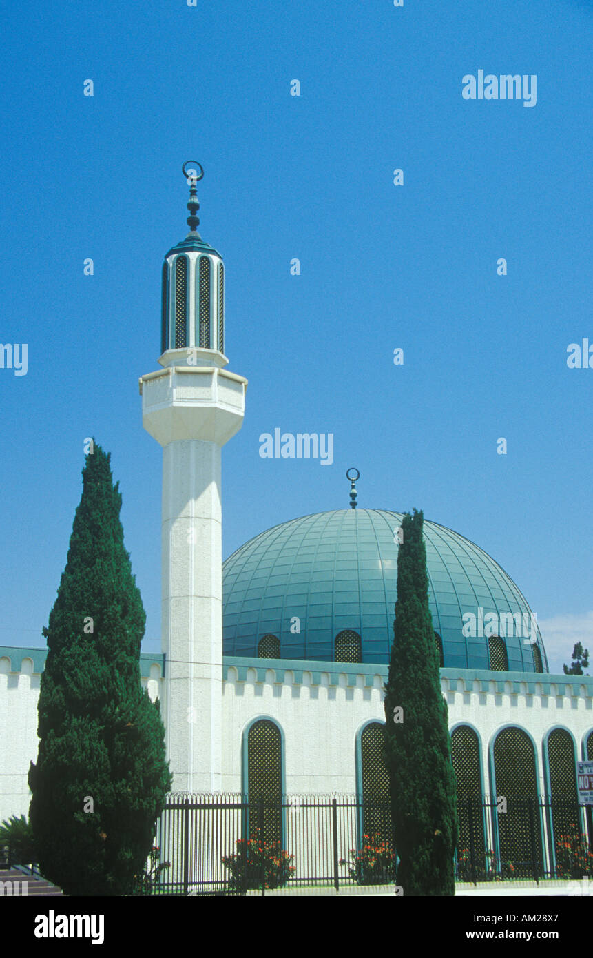 Masjid Omar ibn Al Khattab Mosque in Los Angeles California Stock Photo ...