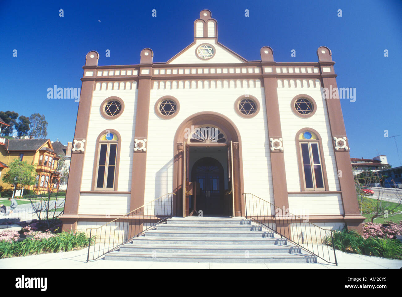 Temple Beth Israel Synagogue in Old Town San Diego California Stock ...