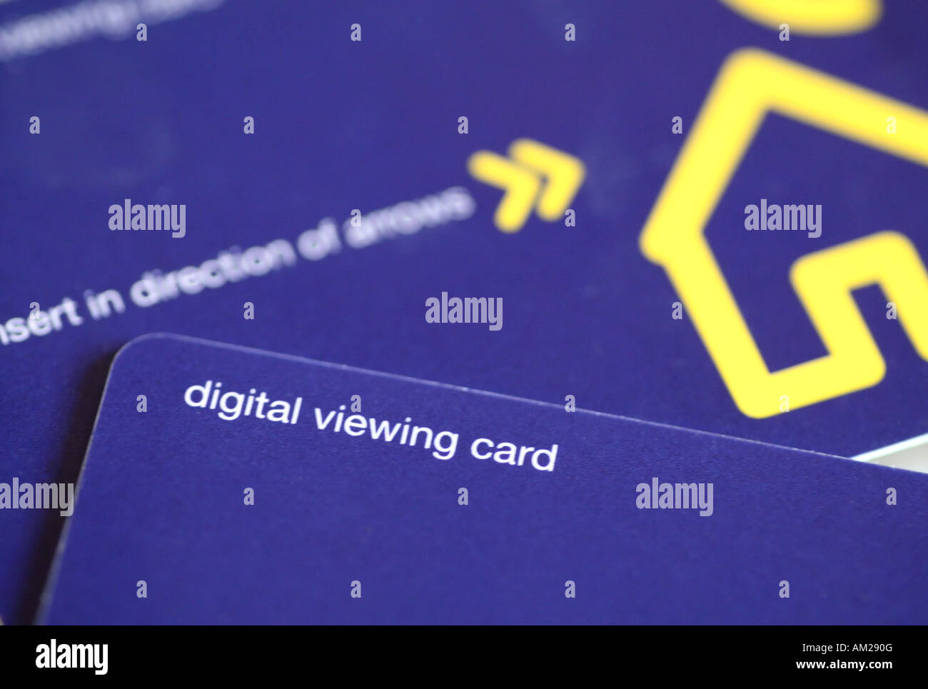 digital viewing card Stock Photo - Alamy