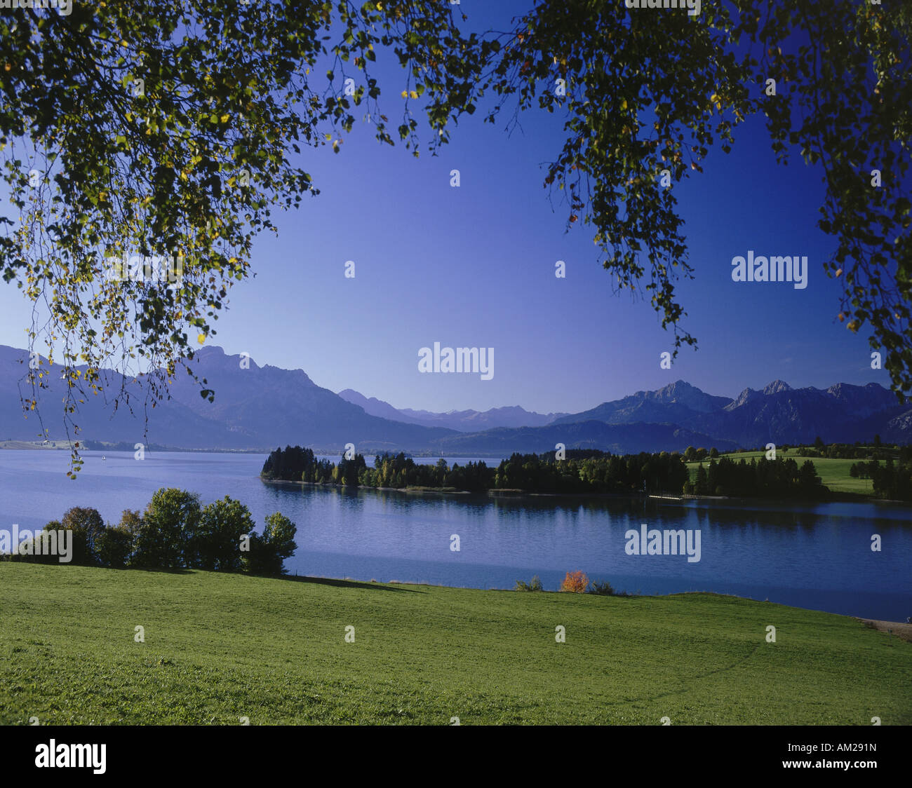 geography / travel, Germany, Bavaria, landscape / landscapes, lakes ...