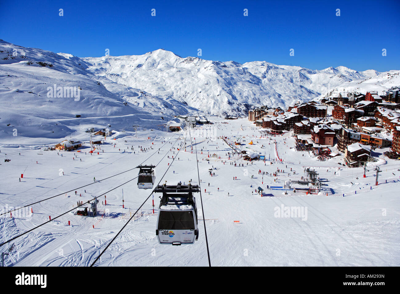 France, Savoie, Val Thorens, Funitel Peclet, property release Stock ...