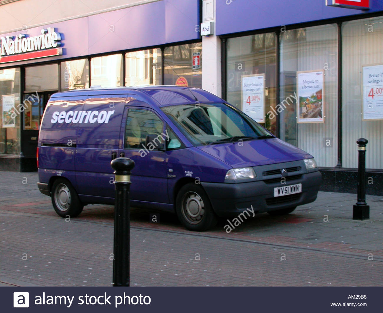 Securicor Van Stock Photos & Securicor Van Stock Images - Alamy