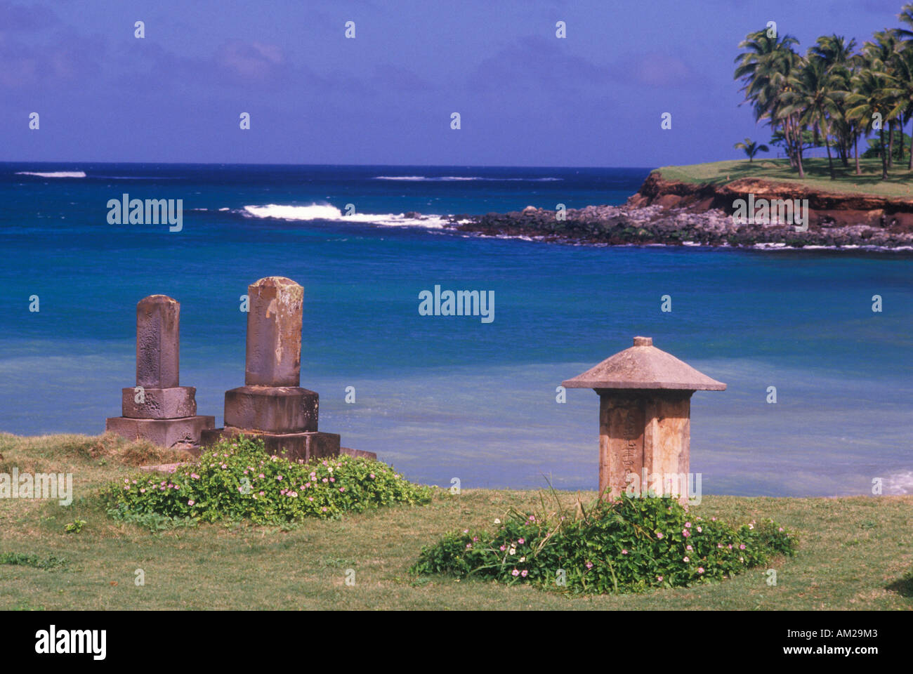 A Buddhist cemetery in Maui Hawaii Stock Photo - Alamy