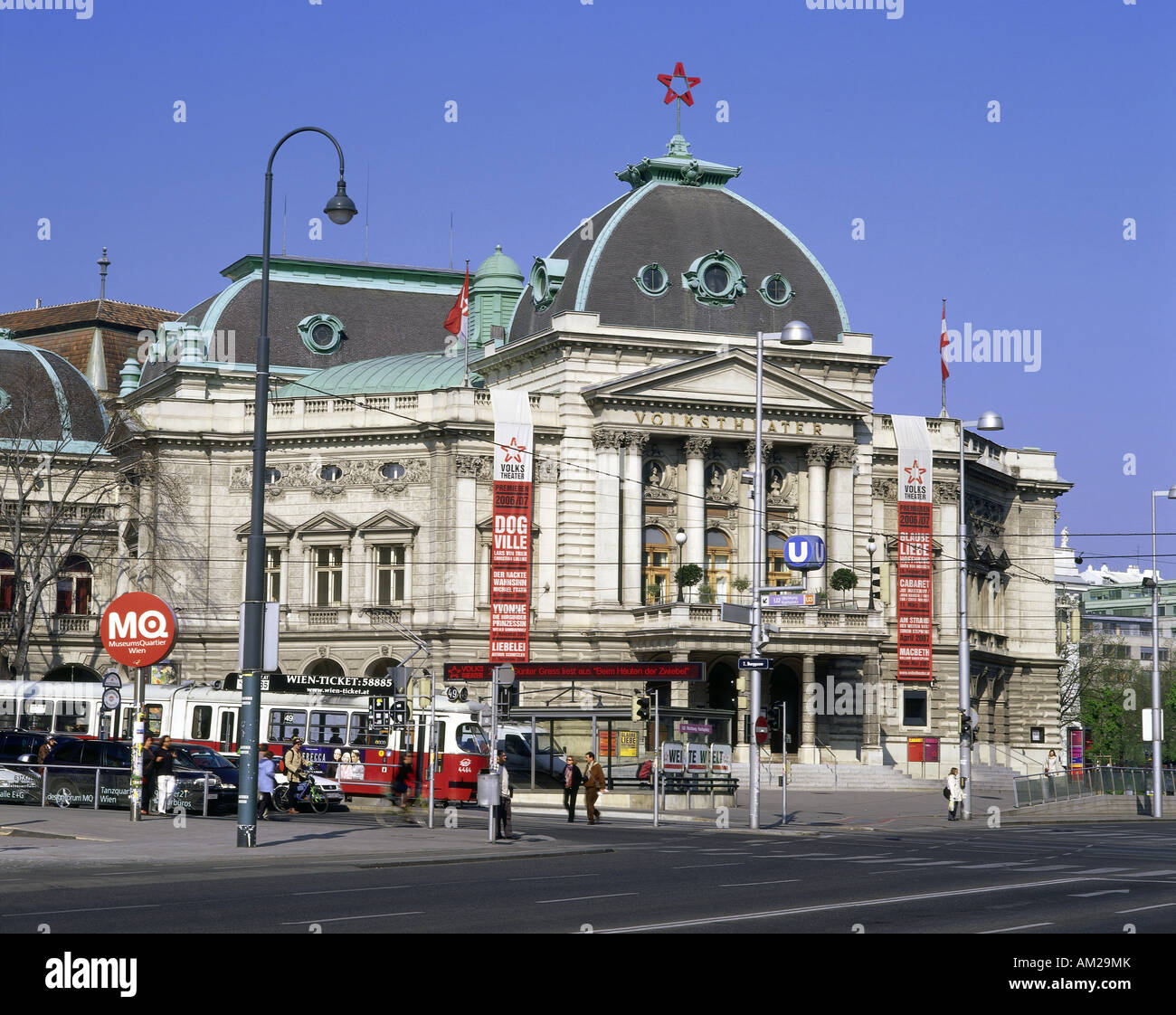 geography / travel, Austria, Vienna, theatre / theater, Volkstheater ...