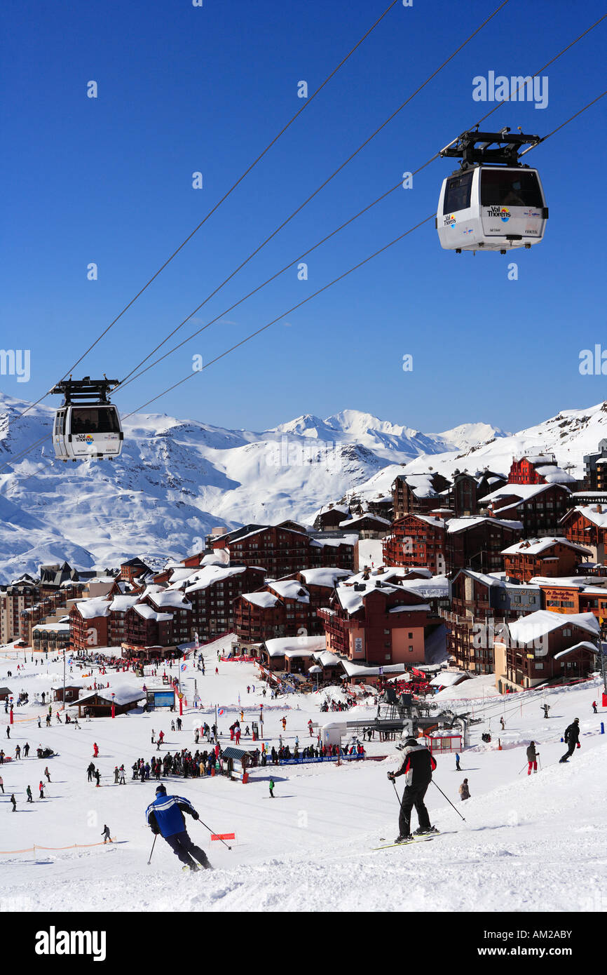 France, Savoie, Val Thorens, Funitel Peclet, property release Stock ...