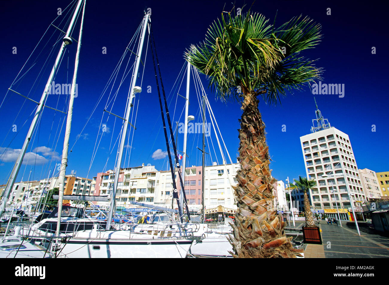 France, Herault, Le Cap d' Agde Stock Photo - Alamy