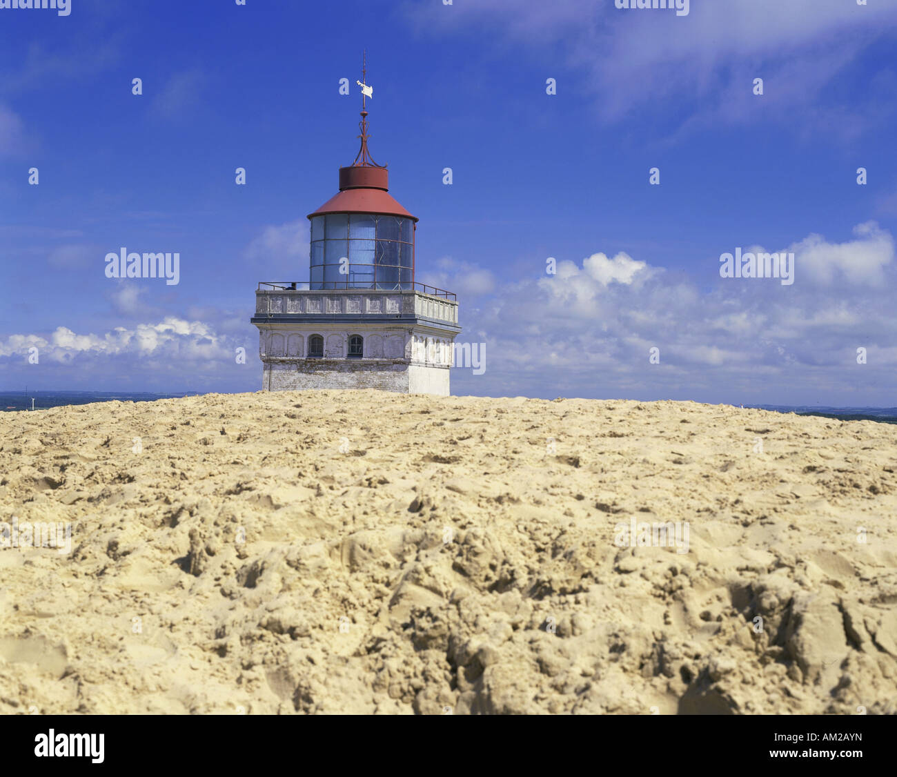 geography / travel, Denmark, landscapes, Jutland, lighthouse at ...
