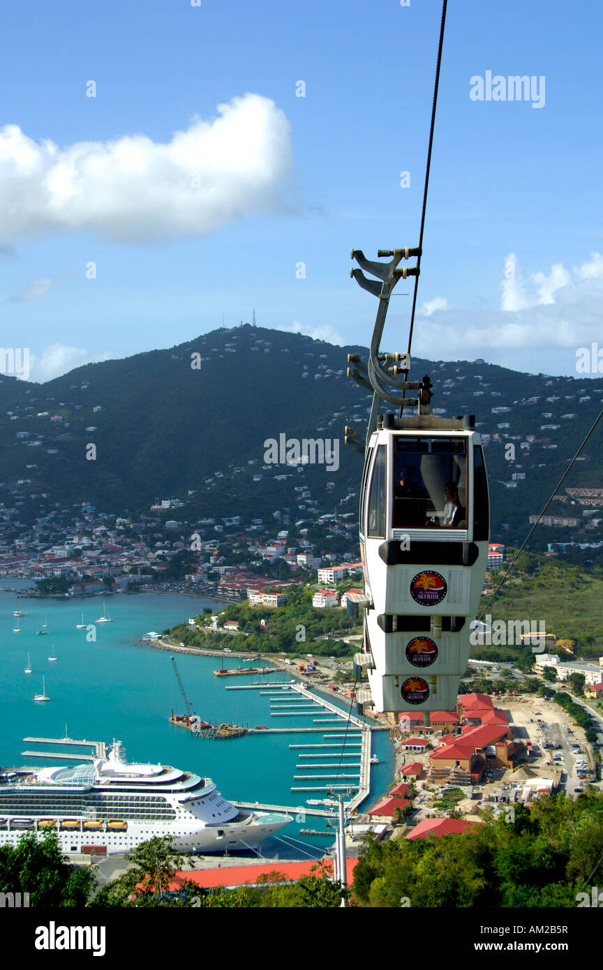 St thomas virgin islands skyride hi-res stock photography and images ...