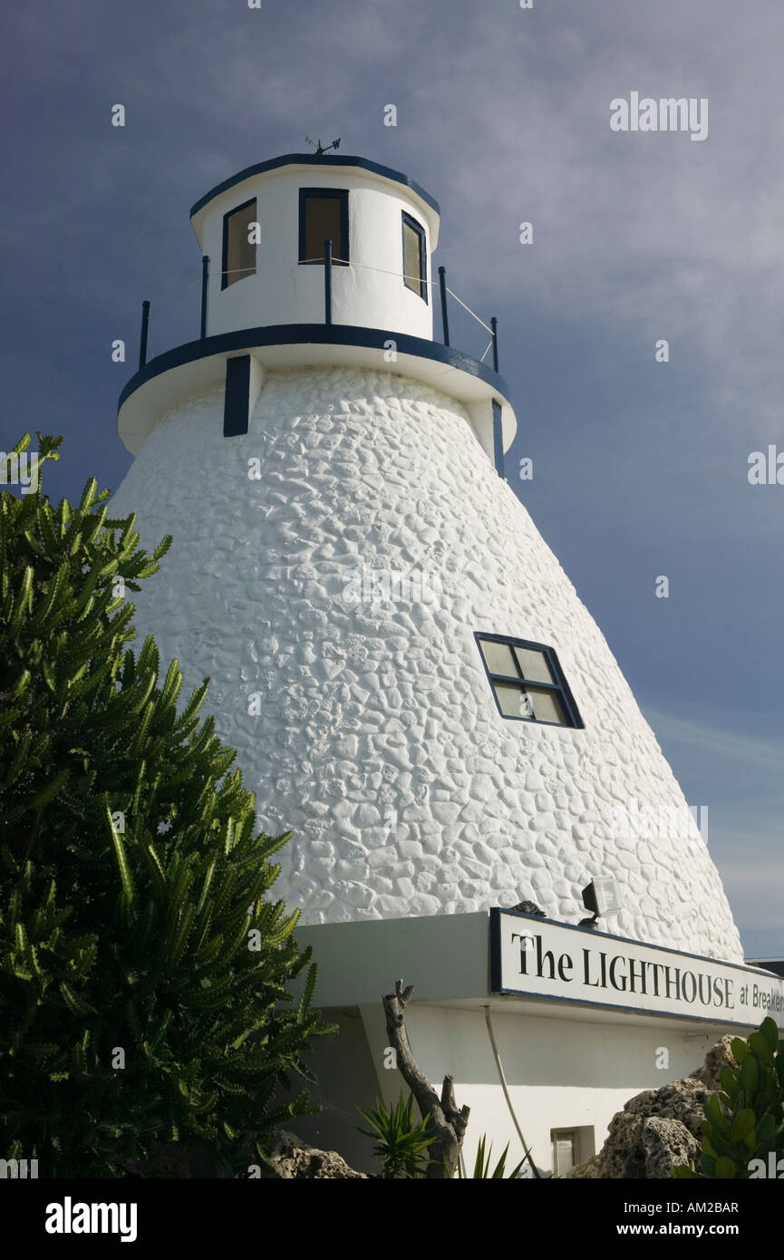 CAYMAN ISLANDS, GRAND CAYMAN, Frank Sound: Old Lighthouse Stock Photo ...