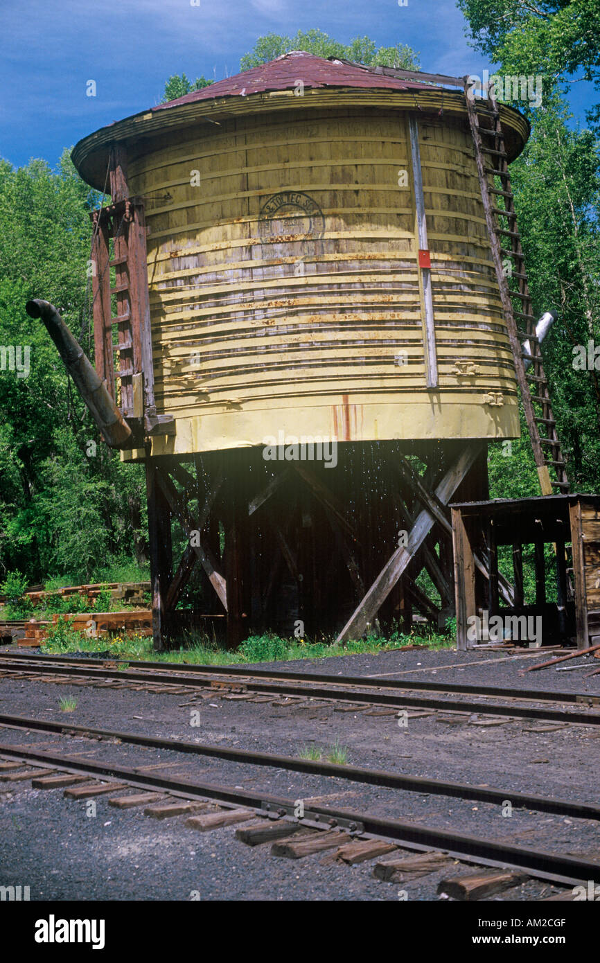 Railroad water tank hi-res stock photography and images - Alamy
