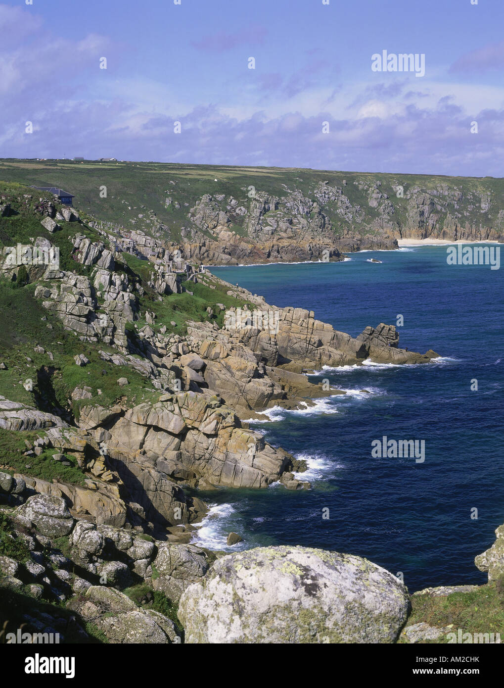 geography / travel, Great Britain, England, landscapes, Minack Point ...