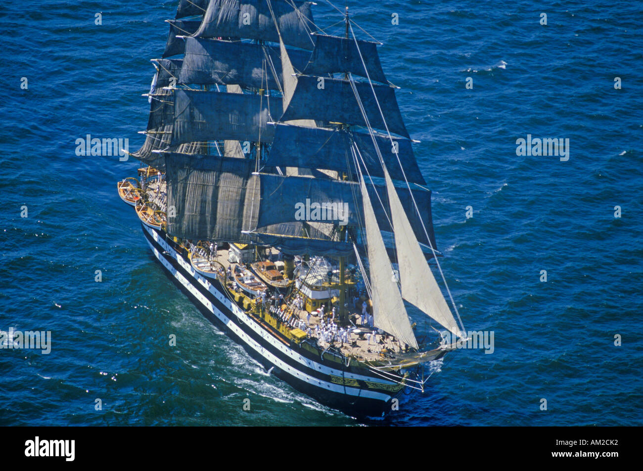 100 tall ship sailing down the Hudson River during the 100 year ...